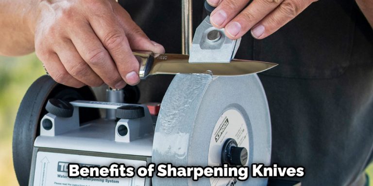 How to Sharpen a Knife with Bench Grinder | 6 Easy Steps