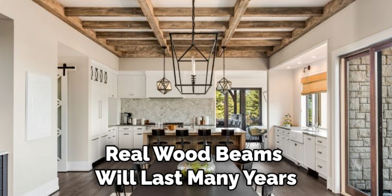 How to Install Real Wood Beams on Ceiling in 6 Easy Steps