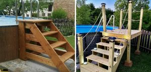 How to Build Wood Steps for Above Ground Pool | 6 Easy Steps