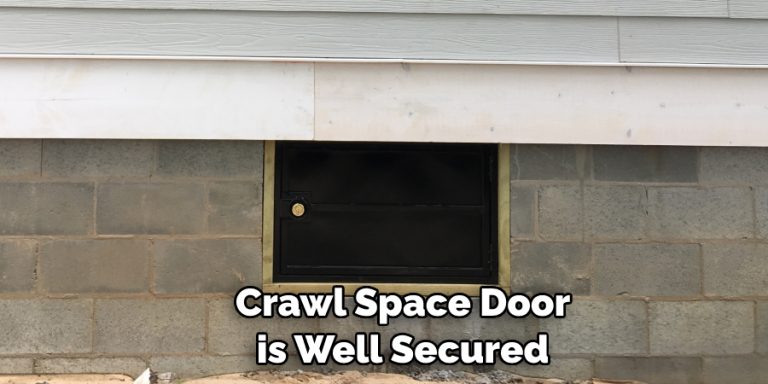 How to Secure Crawl Space Door | 8 Step Instructions (2025)