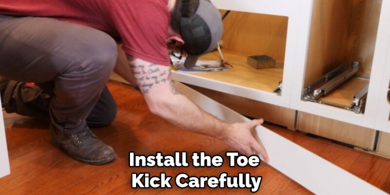 How to Build Toe Kick for Wall Cabinets | 4 Easy Steps (2025)