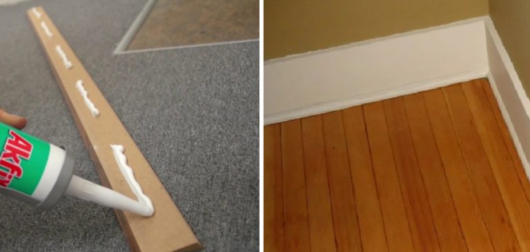 How to Install Baseboards Without Nail Gun | 10 Easy Steps