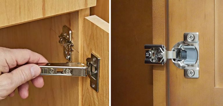 How to Install Hidden Hinges on Face Frame Cabinets | 10 Steps