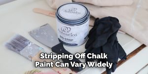 How to Remove Chalk Paint from Wood Furniture | 4 Easy Steps